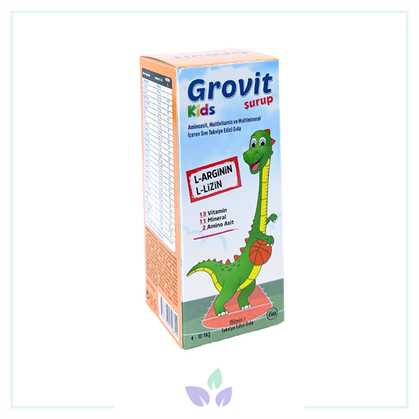 Grovit Kids 150 ml Şurup - Çocukların Sağlıklı Büyümesini Destekleyen ...