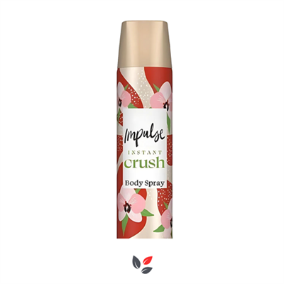Impulse Body Spray Instant Crush 75 ml - Anlık Etkiyle Kendinize Güvenin