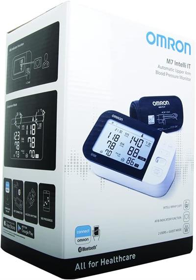 Omron M7 Intelli IT HEM-7361T-E Koldan Tansiyon Ölçer | Akıllı ...