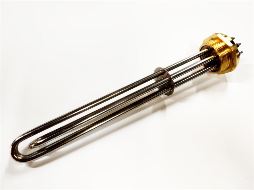 2 Inch 304Cr 6000W 230/380V 30cm Three-Phase Industrial Heating ...