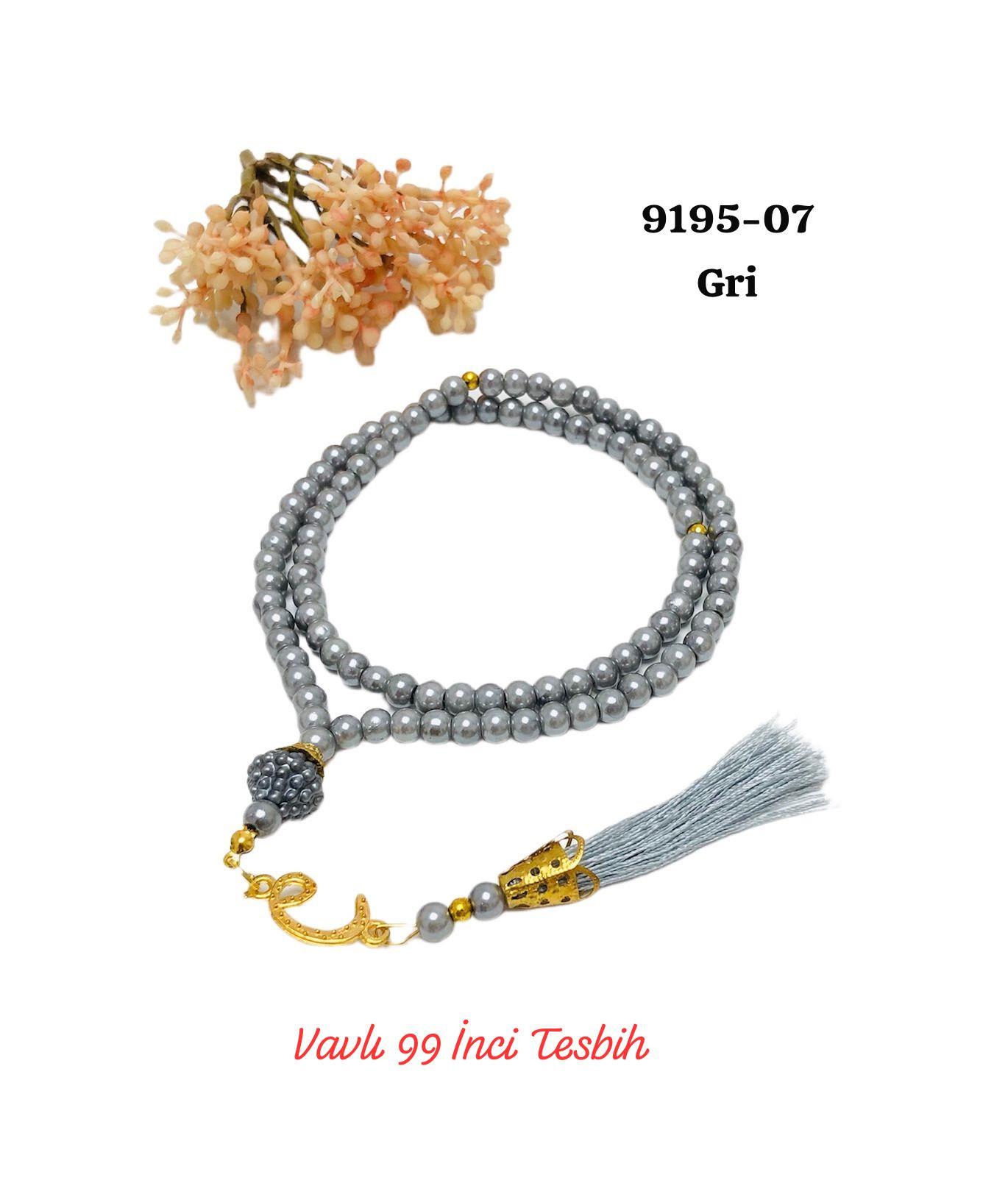 9195 Vavlı 99 İnci Tesbih | www.toptanhacmalzemeleri.com
