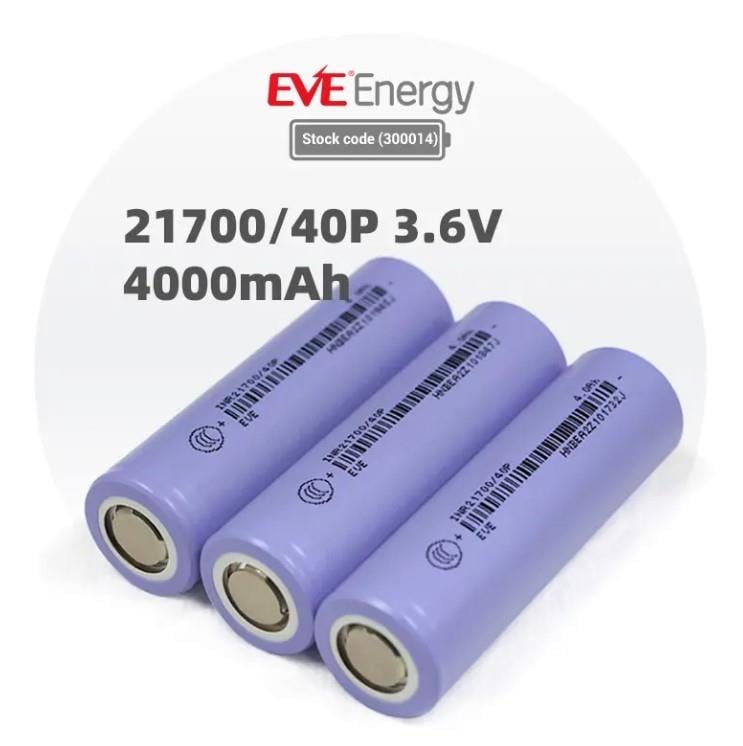 Eve 21700 | 40P 3.6V 4000mah 50a Şarjlı Lion Pil