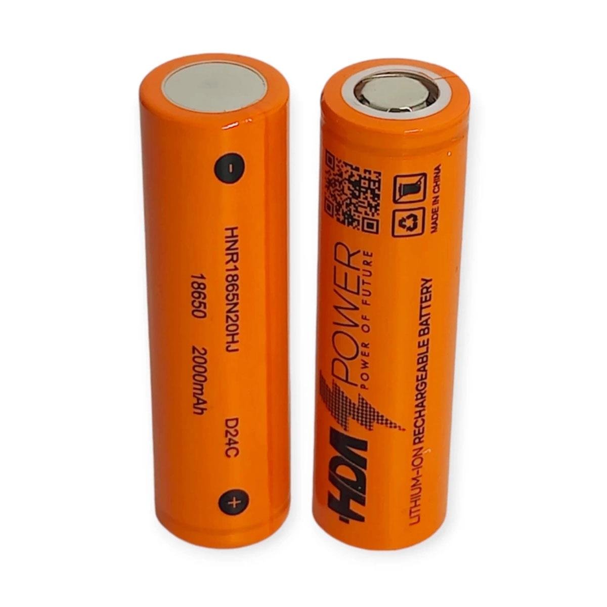 Hda Power | 2000 Mah 15C 18650 Şarjlı Lion Pil