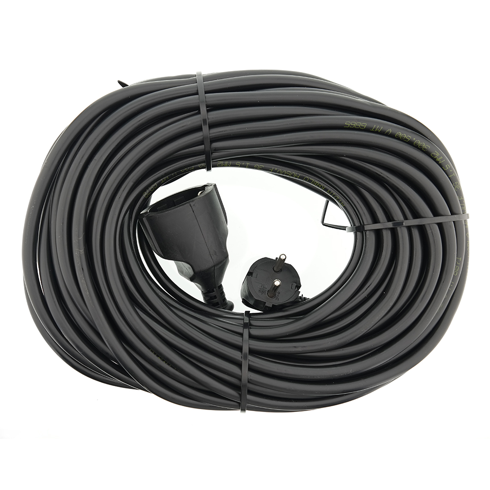 Tek-İş , Tek-İş 25 Metre Uzatma Kablosu 3 X 1,5 Mm Ttr Bakır Kablo Erkek Fiş Dişi Fiş Baskılı ...