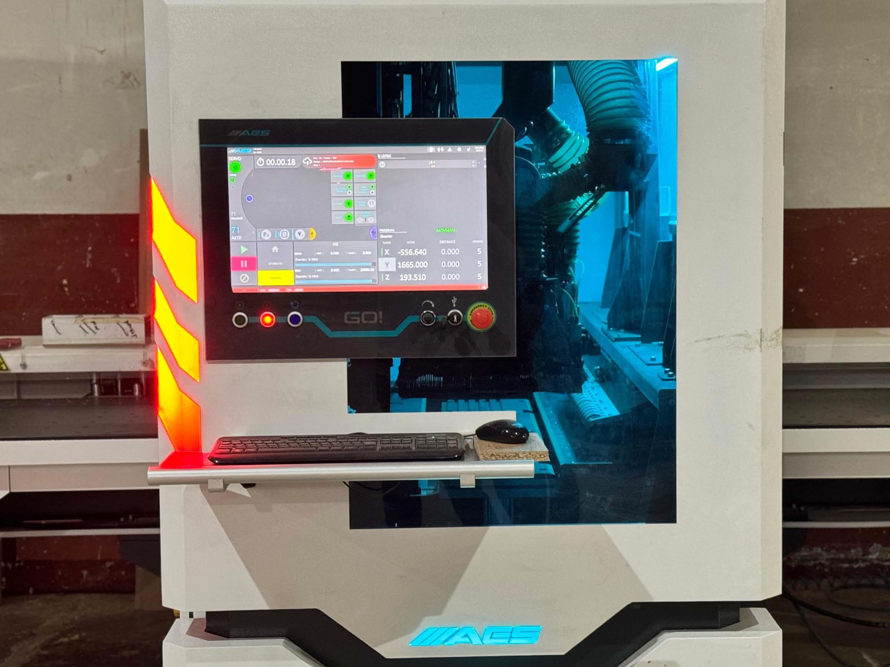 Aes Go 1300-M Cnc Delik Makinesi (2022) I Marcus Makine Uzmanı