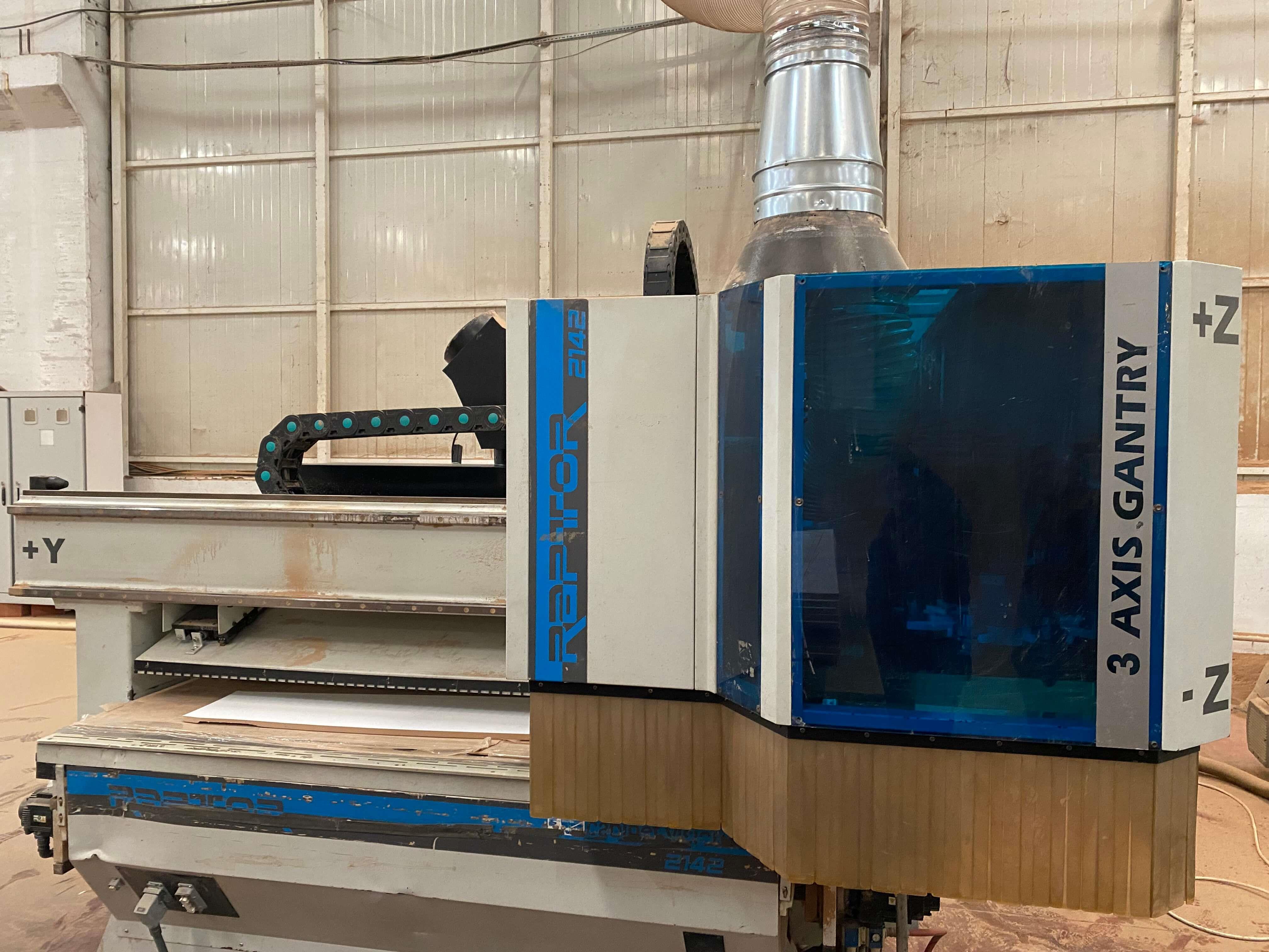 Aes Raptor 2142 Cabinet Vision Cnc Makinesi (2014) - Marcus Makine Uzmanı