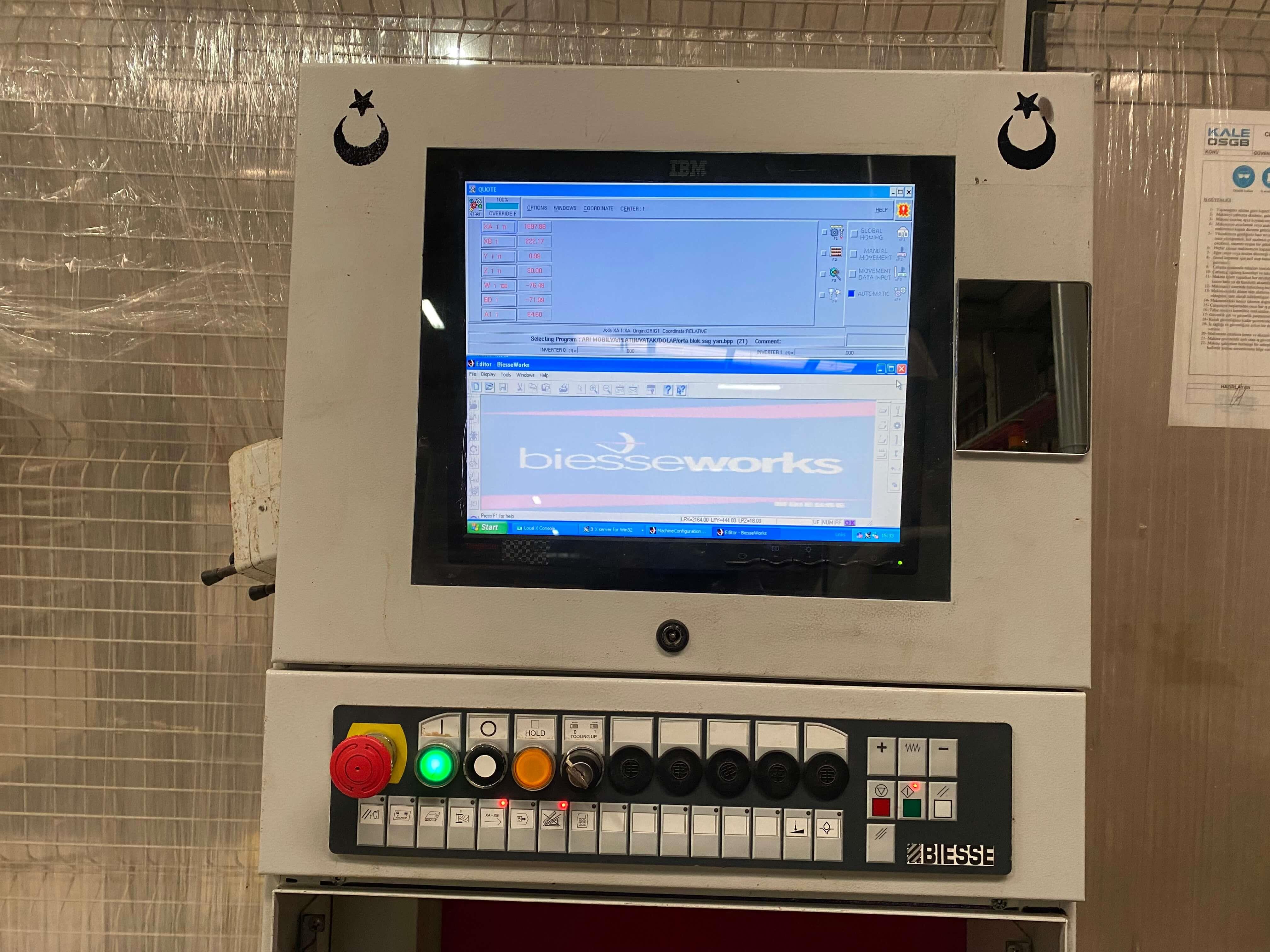 Biesse Skipper 100 Cnc Delik Makinesi (2010) - Marcus Makine Uzmanı