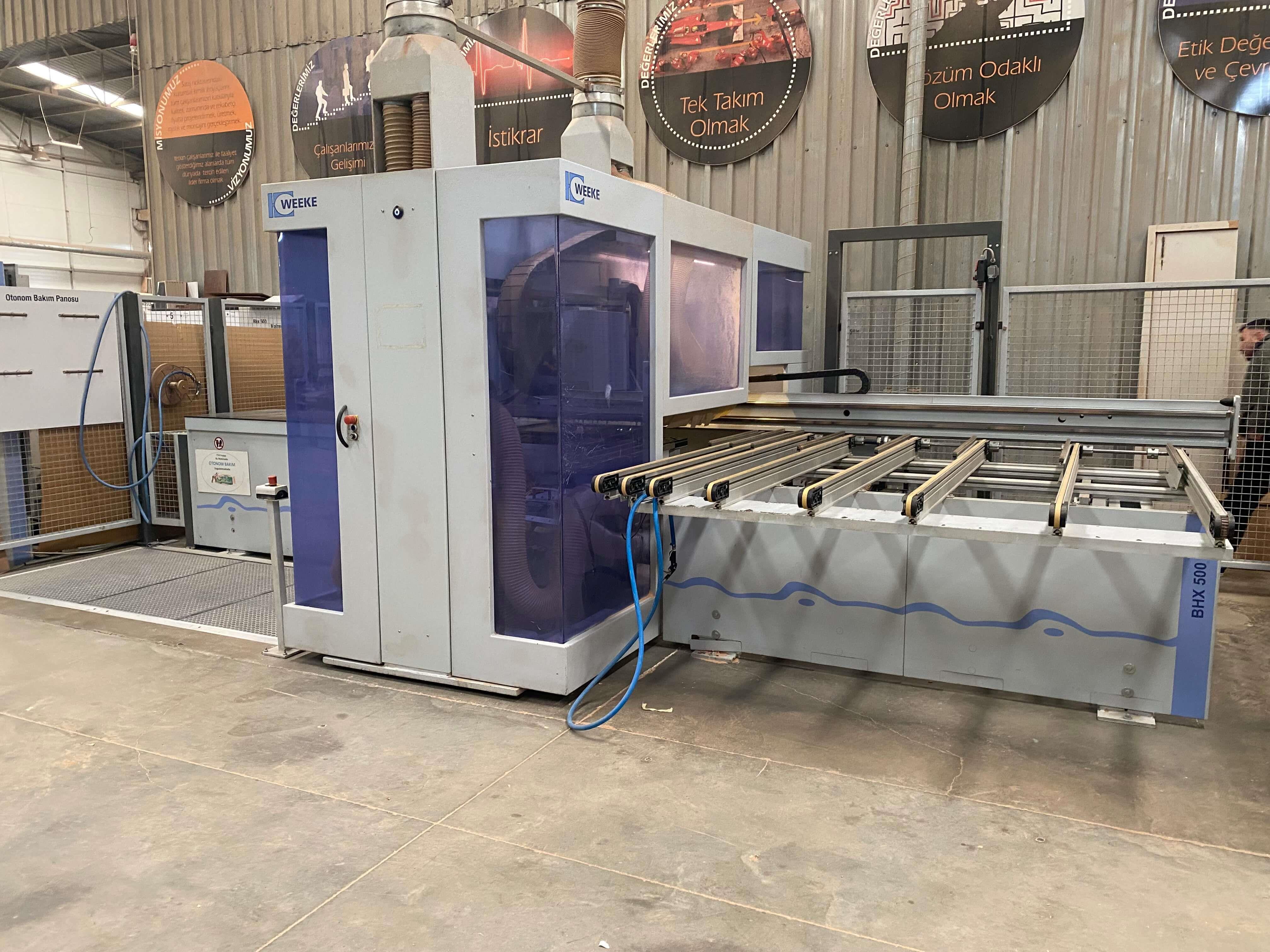 Homag Weeke BHX 500 Cnc Delik Makinesi (2009) - Marcus Makine Uzmanı