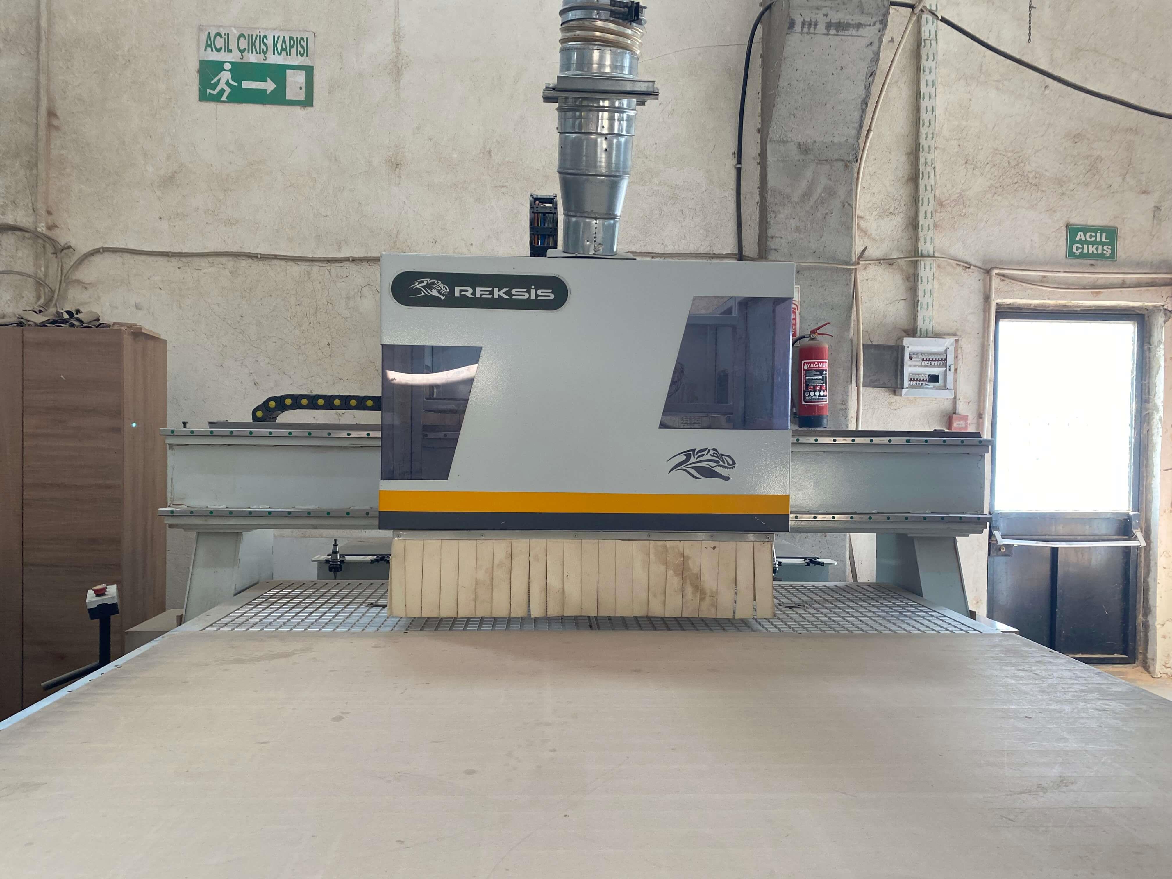 Reksis Rekspeed 2136 Düz Tabla Cnc Makinesi (2021) - Marcus Makine Uzmanı
