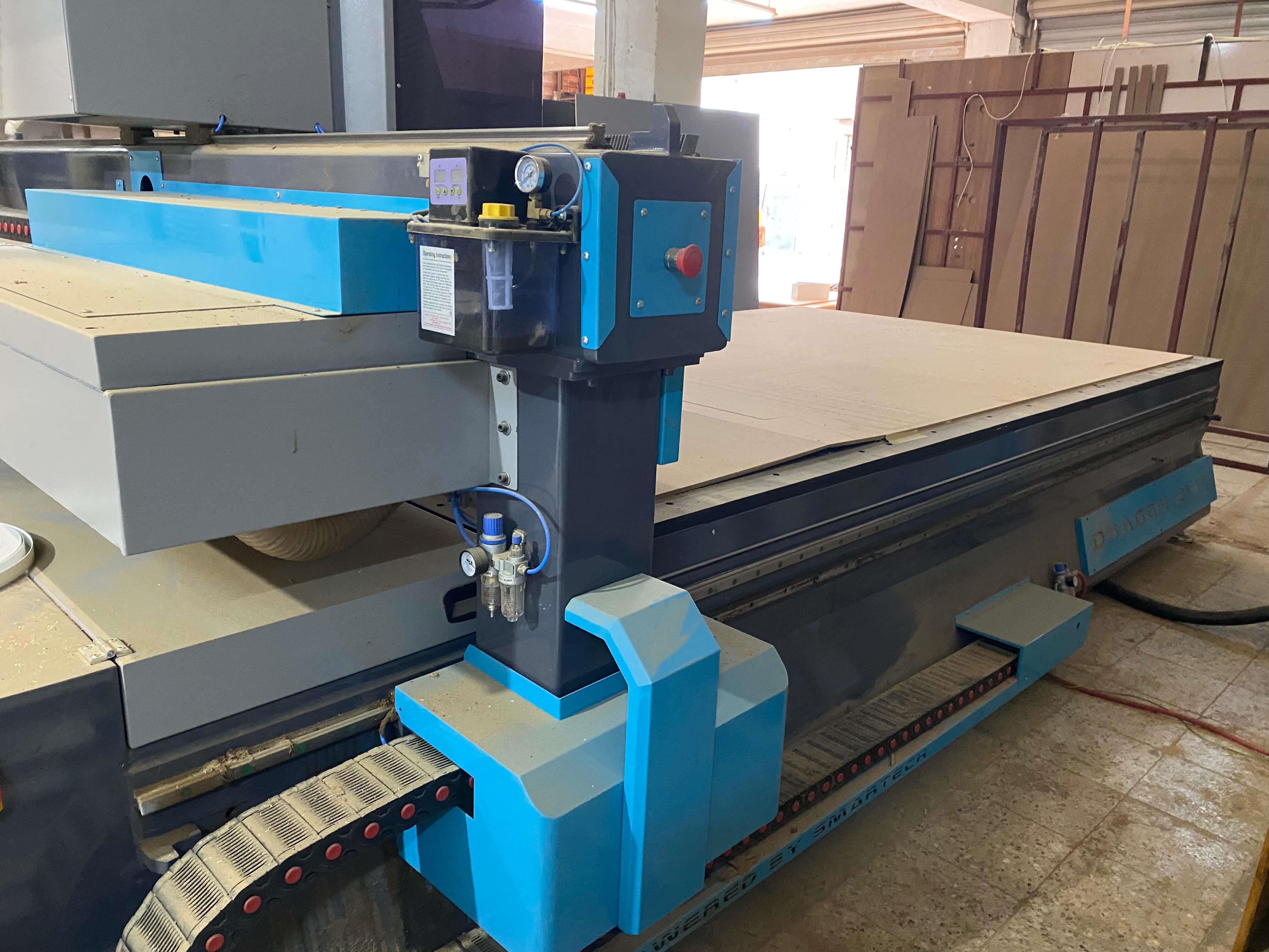 Smart Dragon 2137 Süpürmeli Düz Tabla Cnc Makinesi (2024) I Marcus Makine Uzmanı