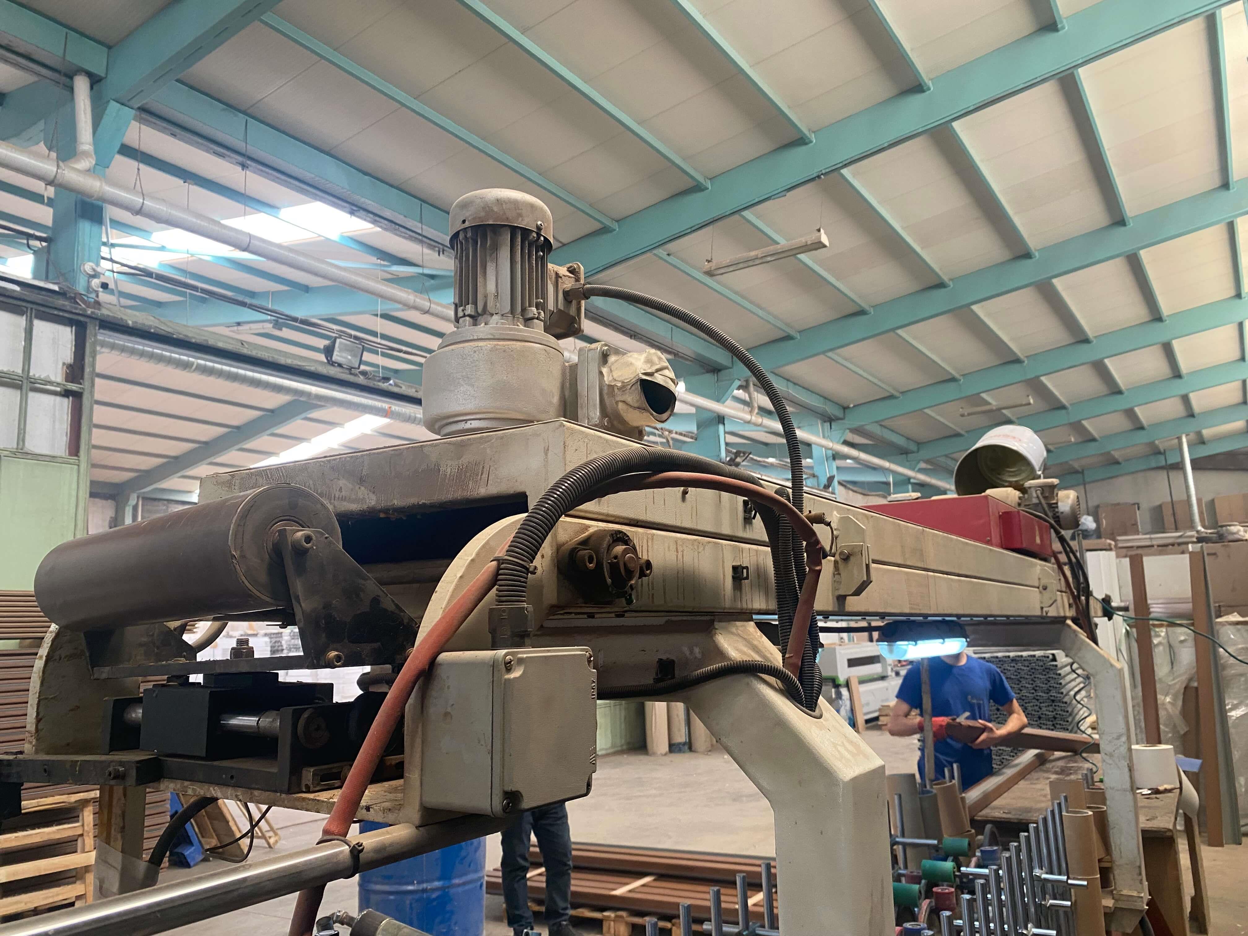 Vermak Vs 300 L5-W Solvent Tutkallı Kasa Pervaz Sarma Makinesi (2016) I ...