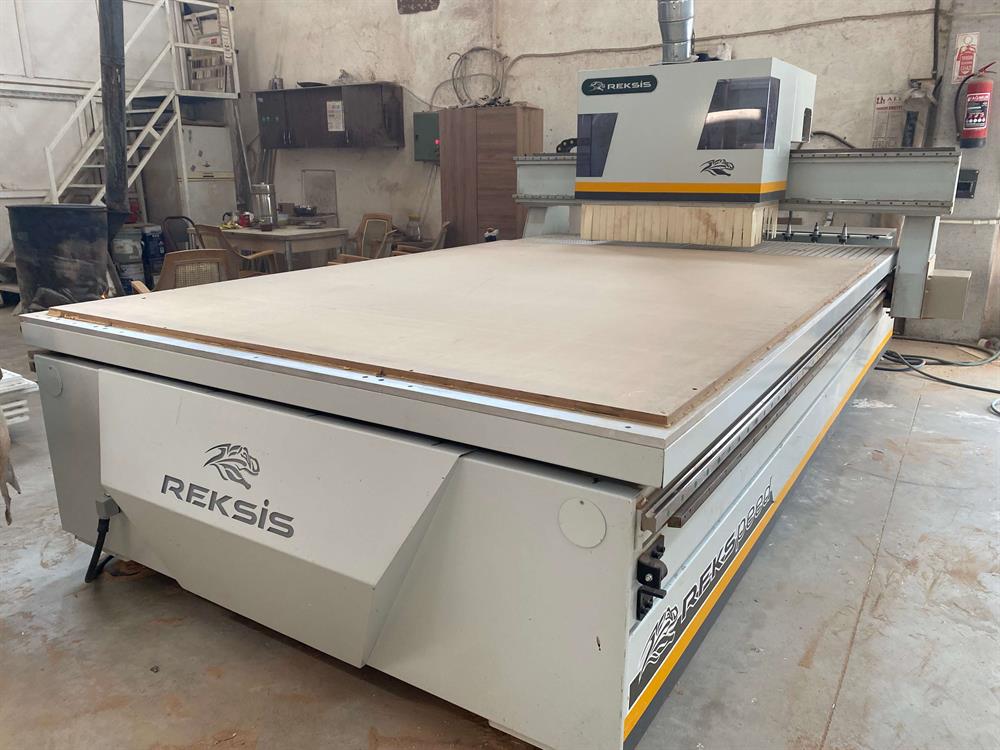 Reksis Rekspeed 2136 Düz Tabla Cnc Makinesi (2021) - Marcus Makine Uzmanı