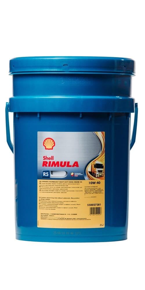 Shell Rimula R5 E 10W40 20 Litre Motor Yağı