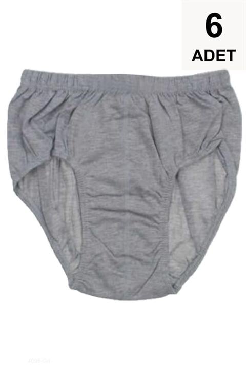 6 Adet Erkek Külot - Gri - Ucuz İç Giyim - Çok Al Az Öde - Türkobir
