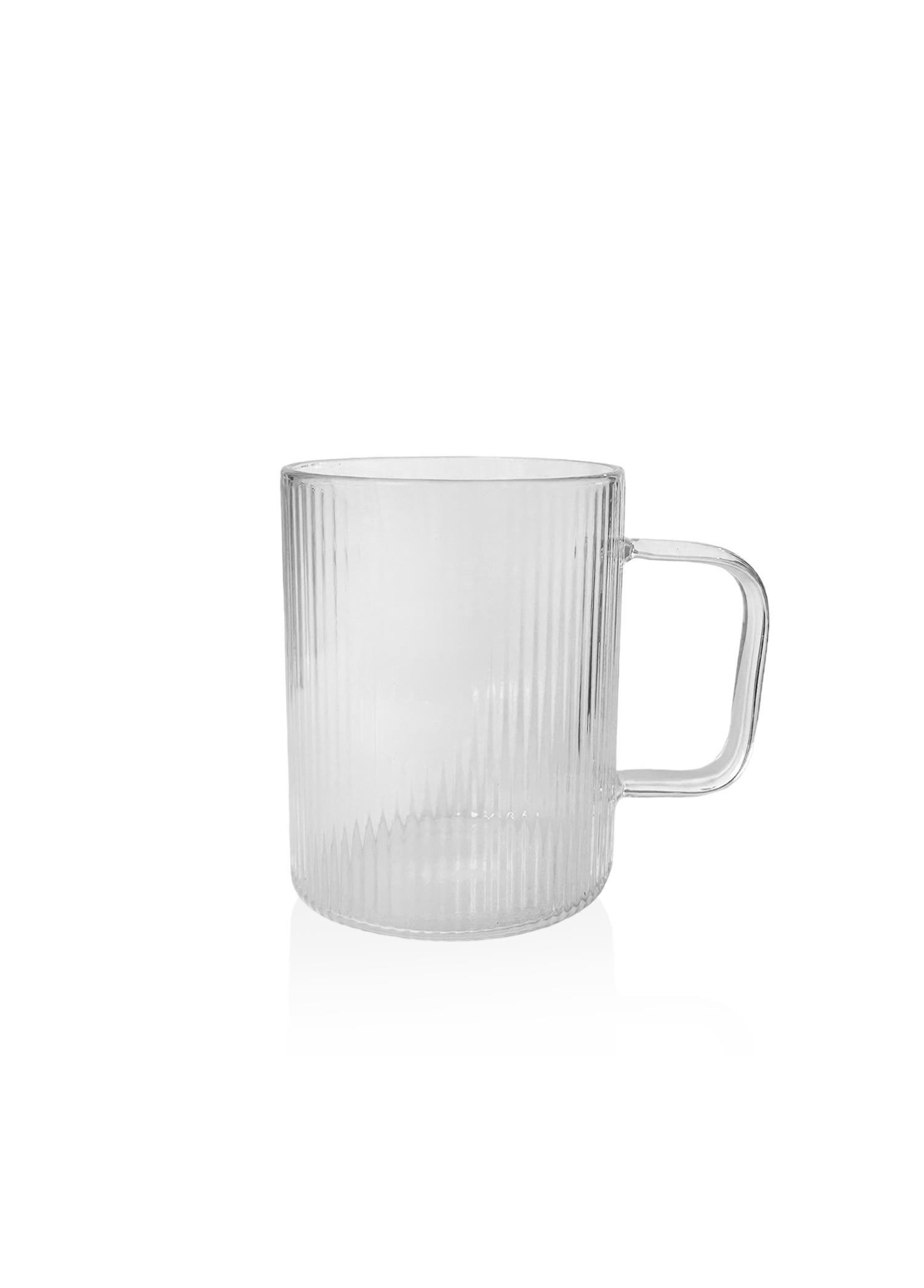 The Mia Çizgili Cam Bardak 260 ml Satın Al