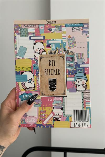 DIY Sticker Kitabı Soft