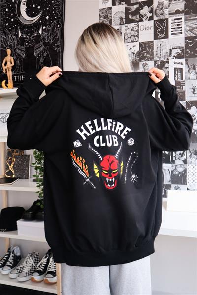 Stranger Things Hellfire Club Hırka
