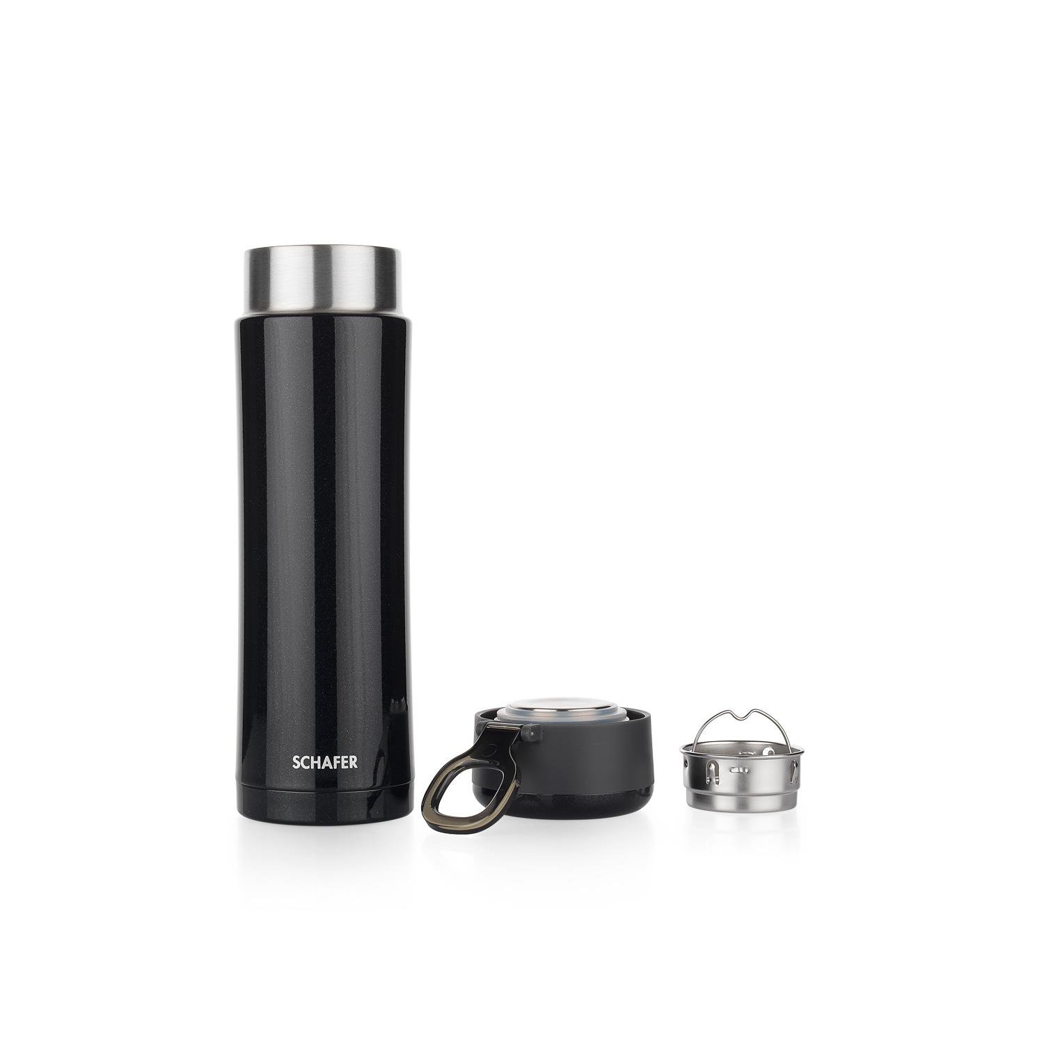 Schafer Iron Man Termos 420 Ml-Siyah | Schafer