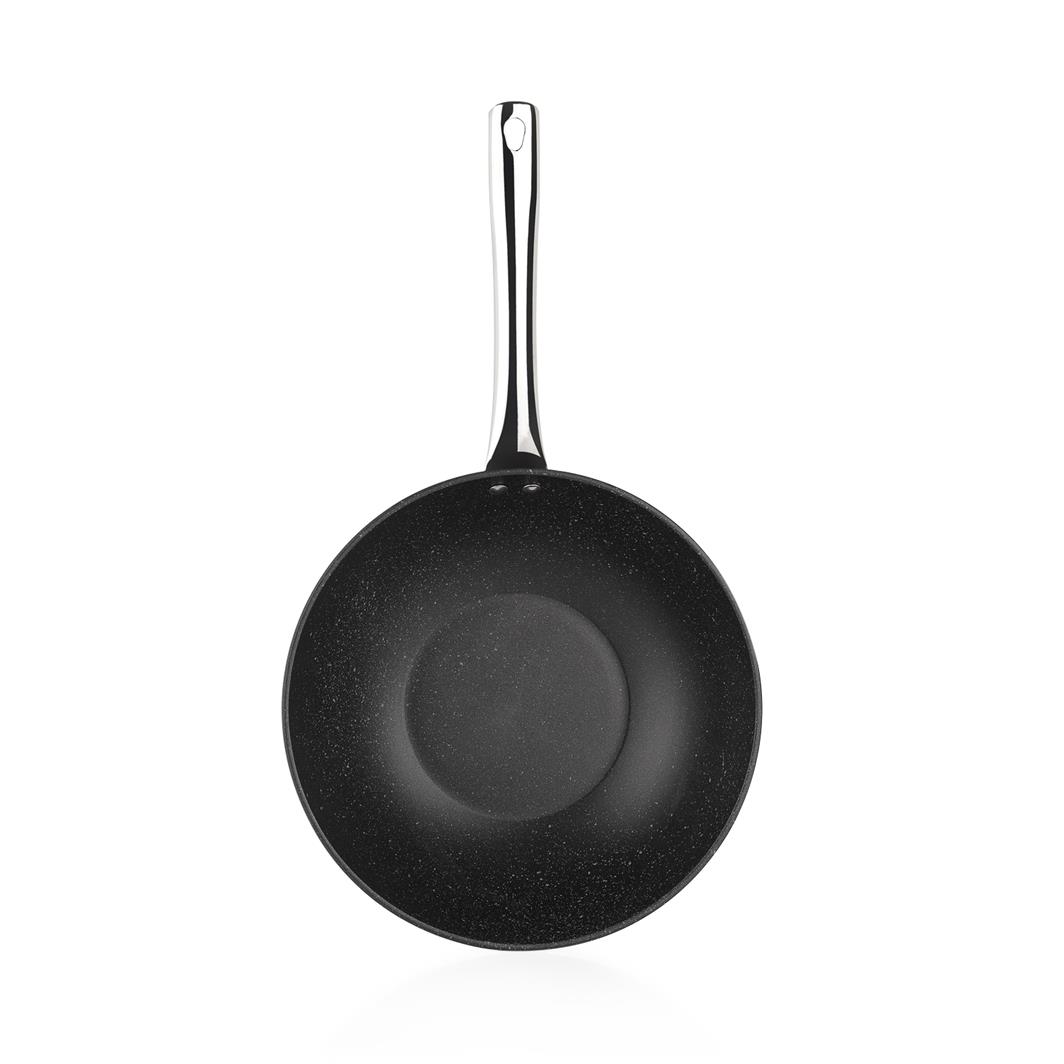 Schafer Black Stone Wok Tava 28 Cm-Siyah | Schafer