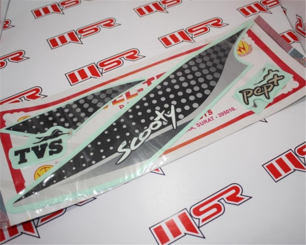 TVS PEP STICKER SİYAHPEP