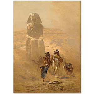 The Khamsin by Ludwig Hans Fischer as Art Print | CANVASTAR