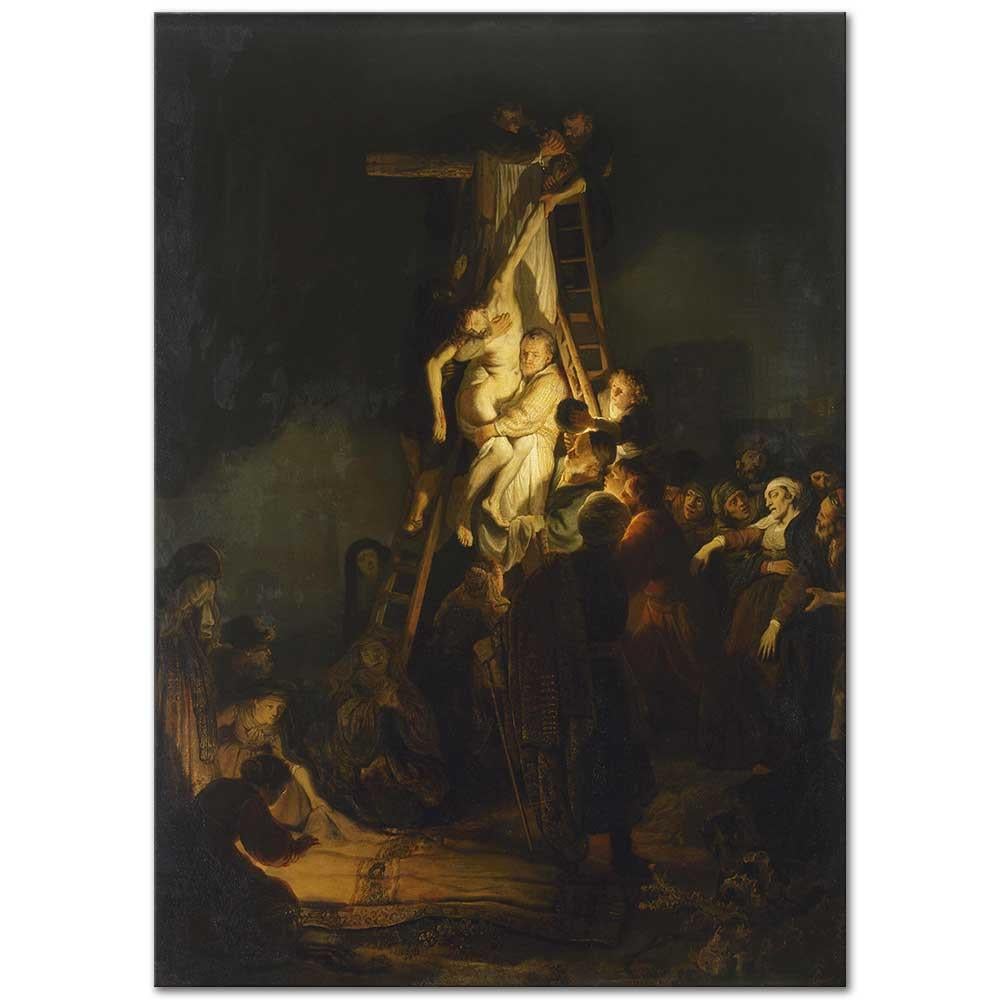 Descent from the Cross by Rembrandt van Rijn as Art Print | CANVASTAR