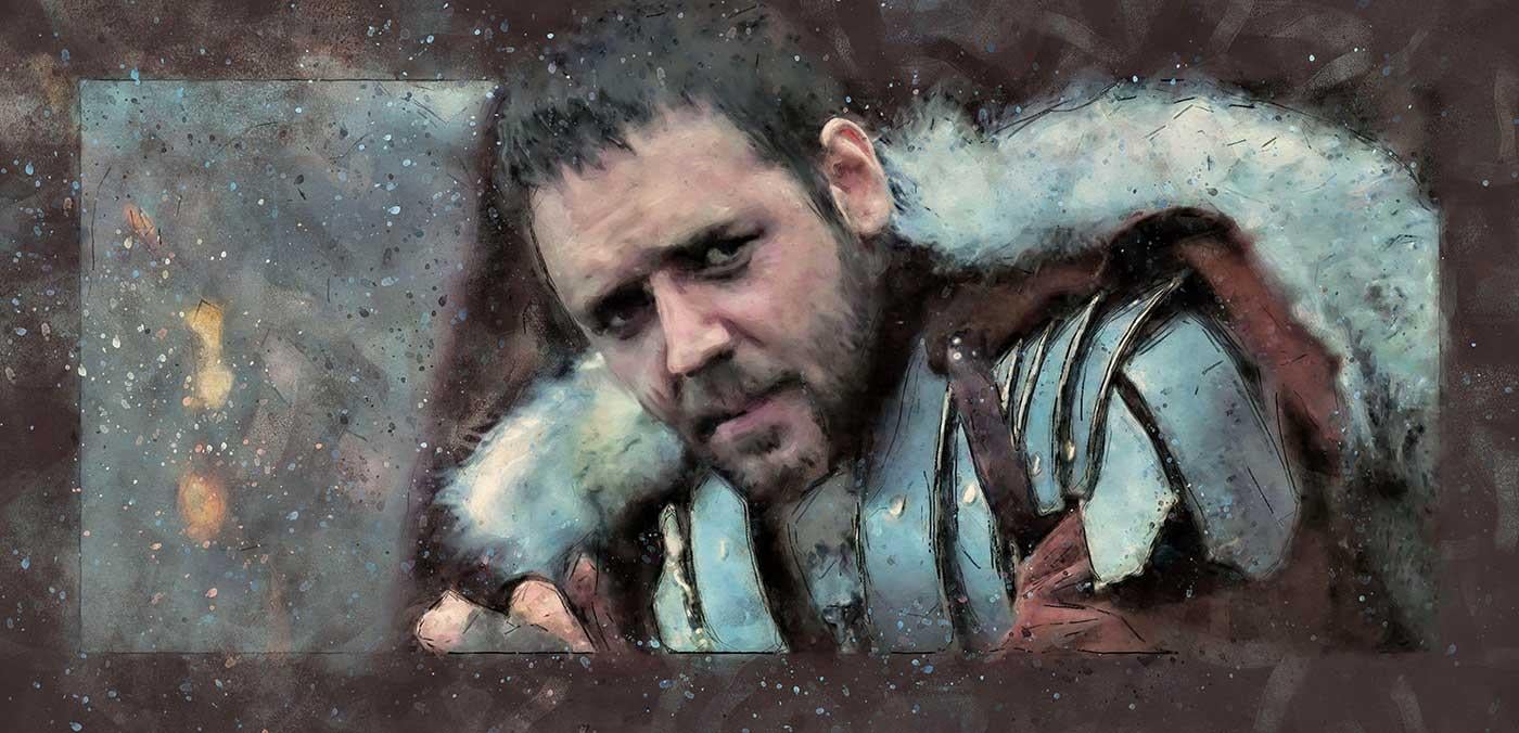 Gladiator Film Scene 03 as Art Print | CANVASTAR