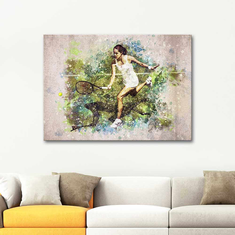 Serdar Gencer Ana Ivanovic Art Print | CANVASTAR
