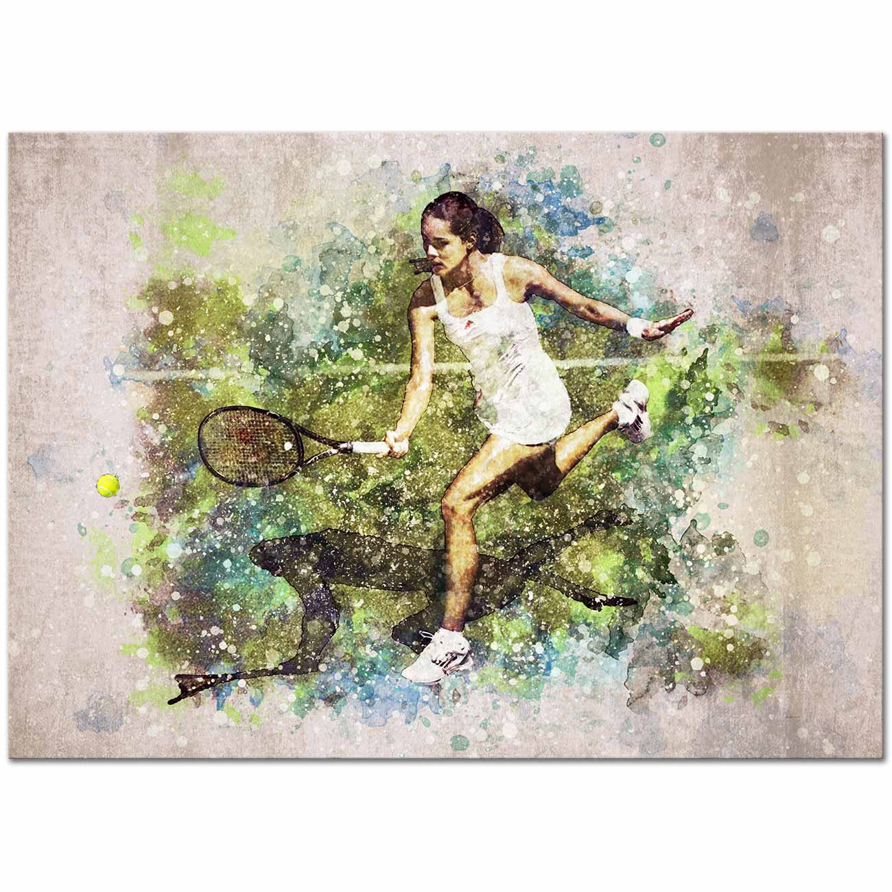Serdar Gencer Ana Ivanovic Art Print | CANVASTAR