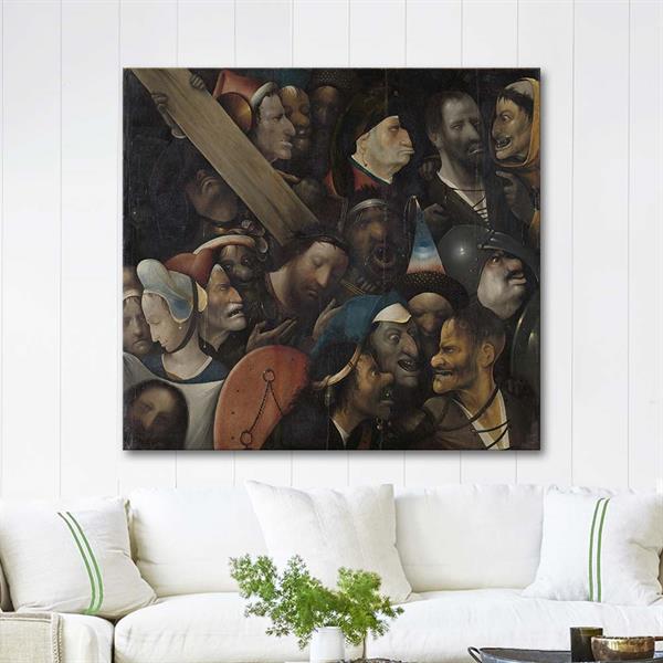 Christ Carrying the Cross by Hieronymus Bosch as Art Print | CANVASTAR