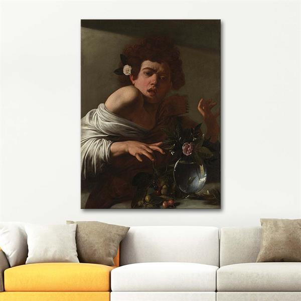 Boy Bitten by a Lizard by Michelangelo Caravaggio as Art Print ...