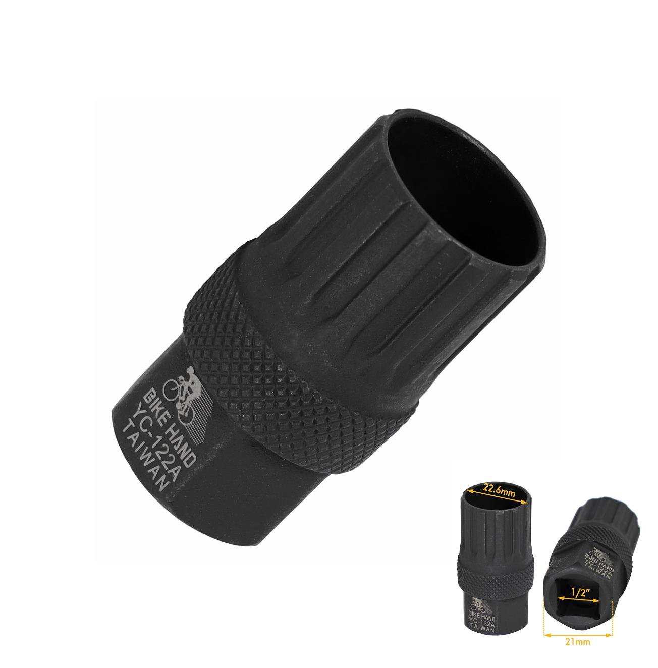 BİSİKLET RUBLE DİŞLİ SÖKME ANAHTARI UZUN TİP YC-122A BİKE HAND - Dağ Bisiklet