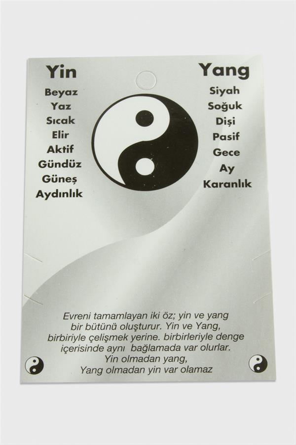 2'li Yin Yang Bileklik Kartı