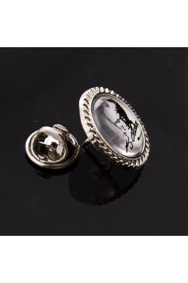 Atatürk Resimli Yaka Rozet