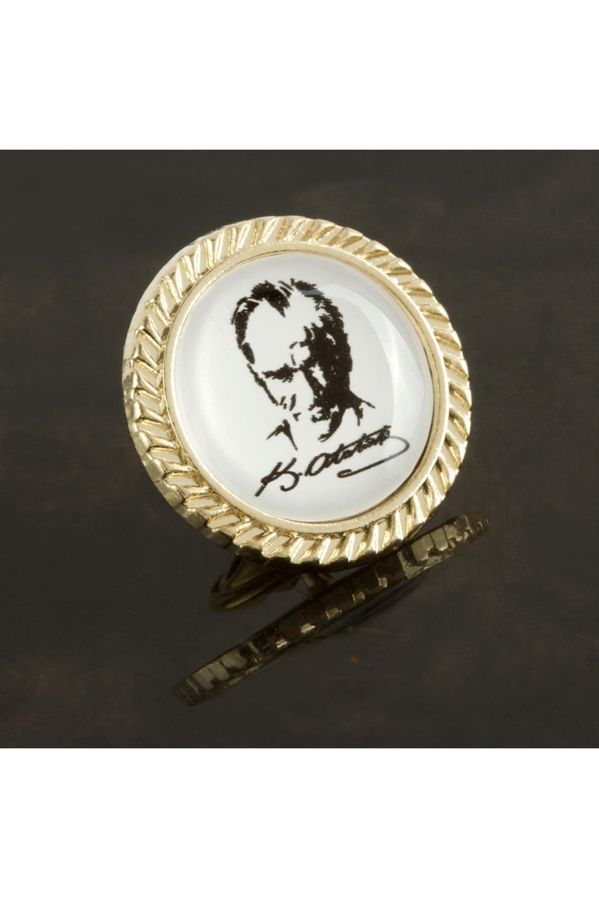 Atatürk Resimli Yaka Rozet