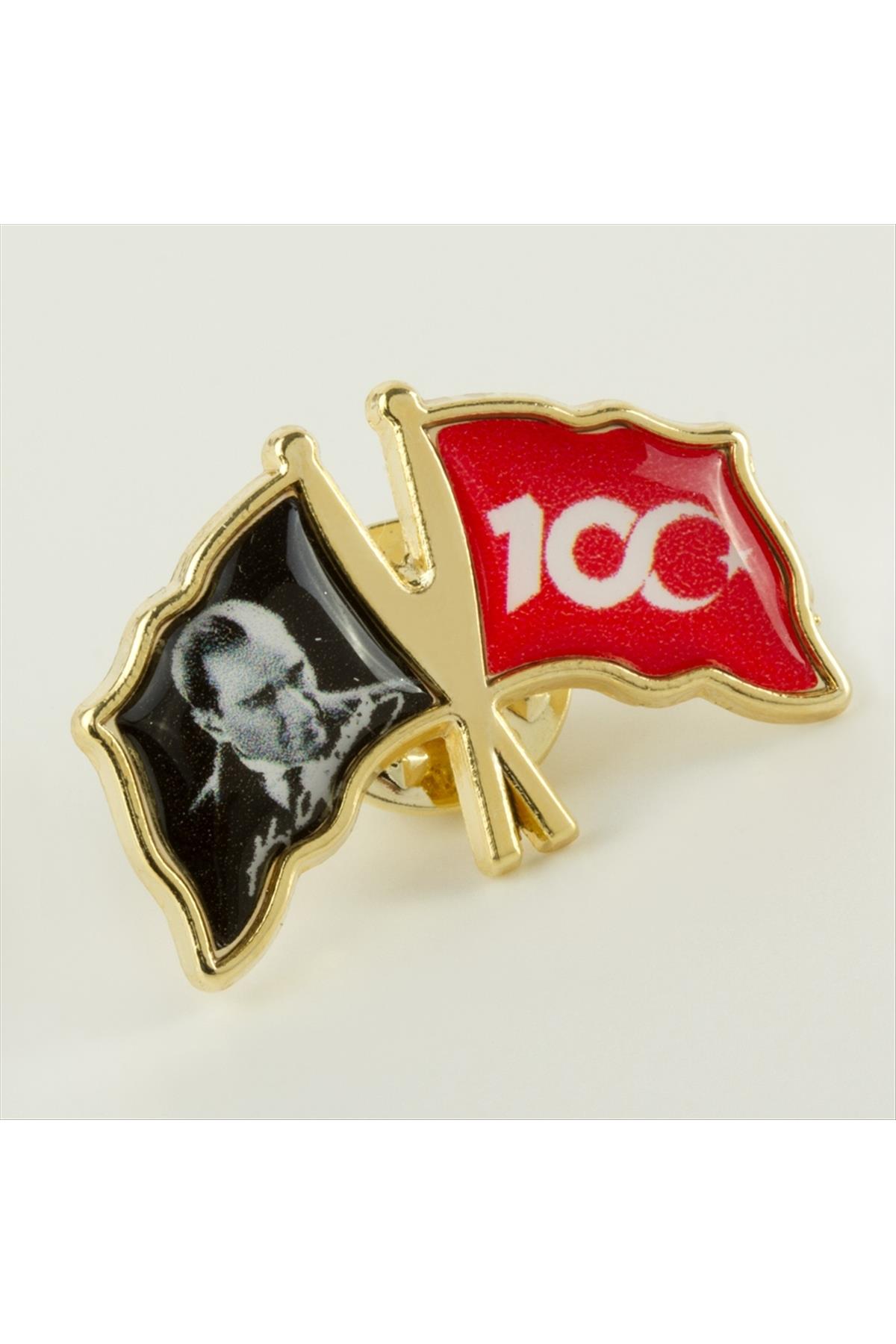 Cumhuriyetin 100. Yılına Özel Yaka Rozet