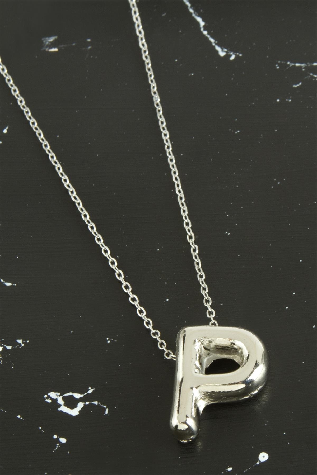 I Harfli Balon Kolye