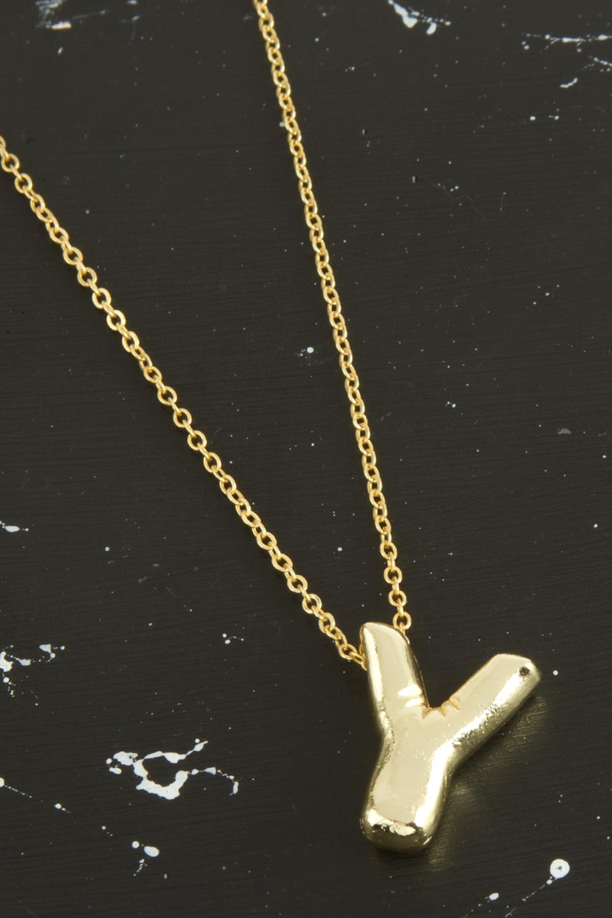 Y Harfli Balon Kolye