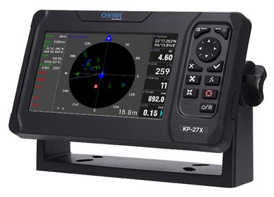 Onwa KP-27X GPS Chart Plotter w/ Class B+ AIS Fish Finder