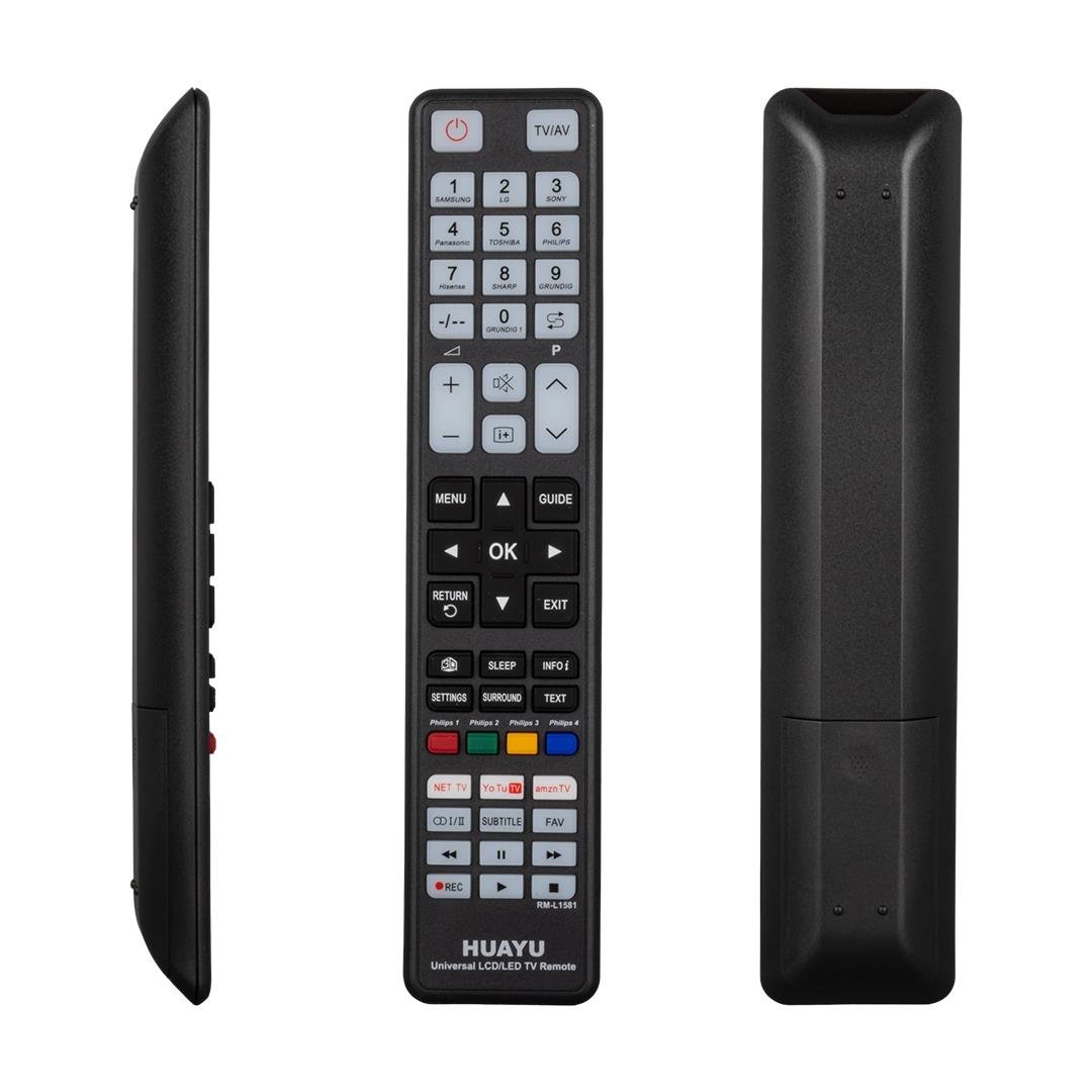 Huayu RM-L1581 Universal 9-in-1 LCD LED Kumanda Fiyatı - Merter Elektronik