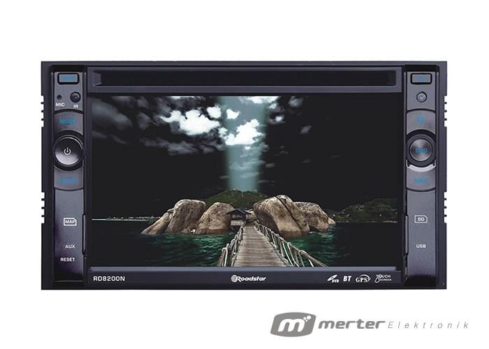 Roadstar Rd-8200N 7 Navigasyonlu Double Oto Teyp Fiyatı - Merter Elektronik