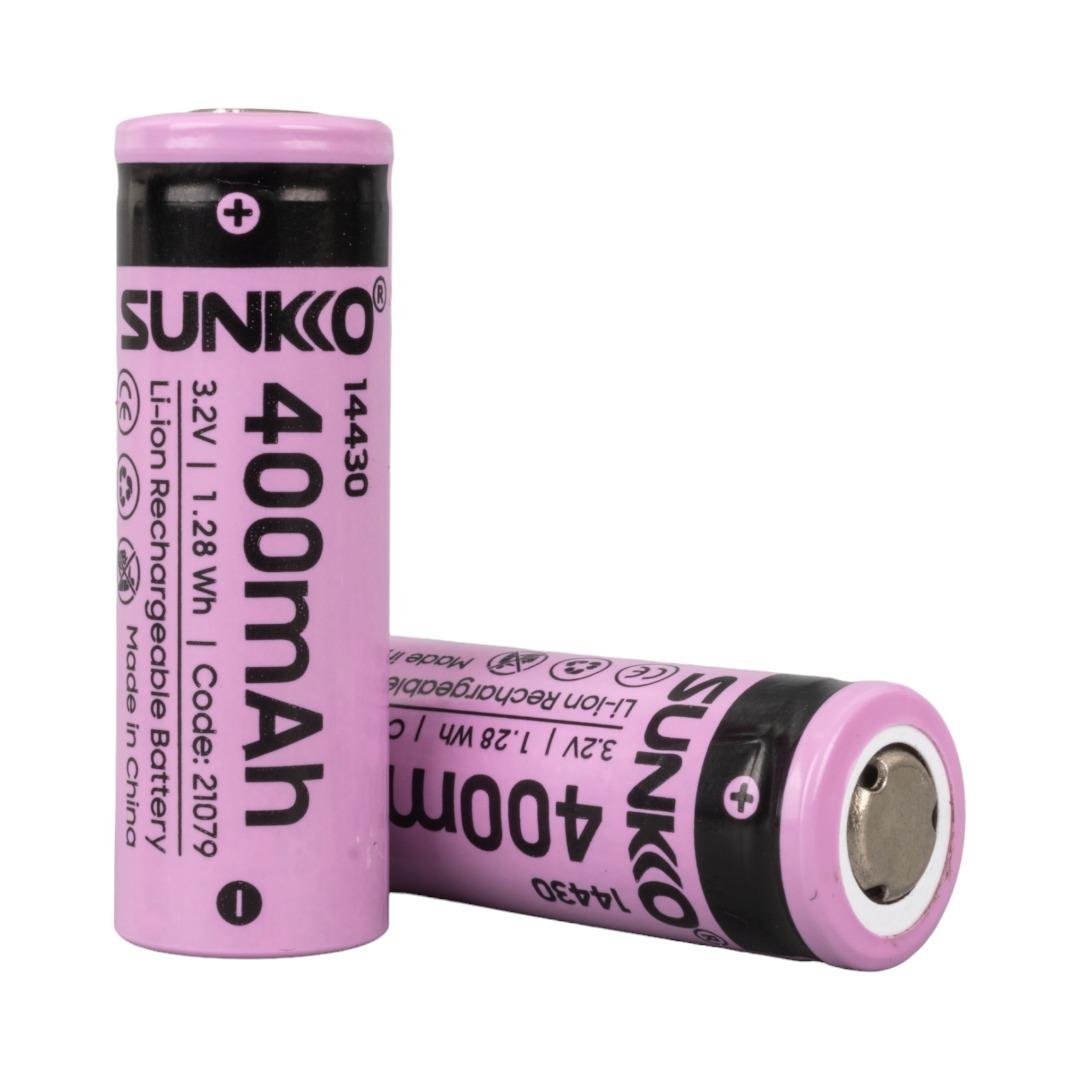 Sunkko IFR 3.2 Volt 400 Mah 14430 Şarj Edilebilir Pil (Tekli) Fiyatı ...