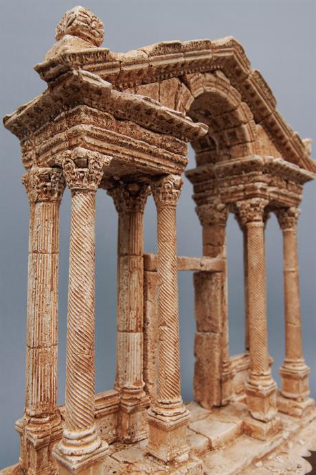 Aphrodisias (Afrodisias) Antik Kenti Tetrapylon Diorama