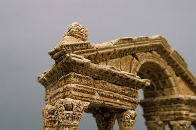 Aphrodisias (Afrodisias) Antik Kenti Tetrapylon Diorama