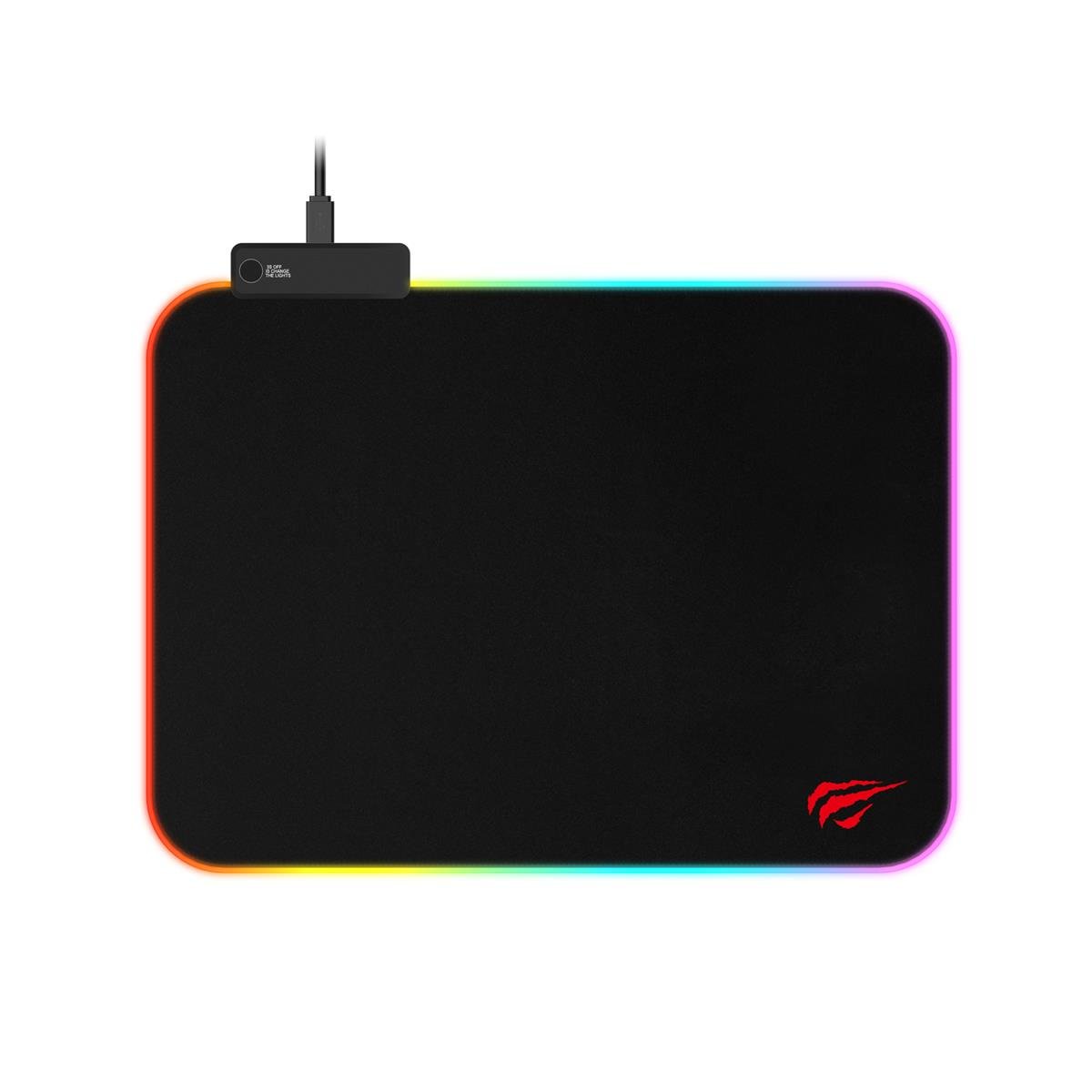 Havit Gamenote MP901 Siyah 360*260*3mm Rgb Ledli Gaming Mouse Pad