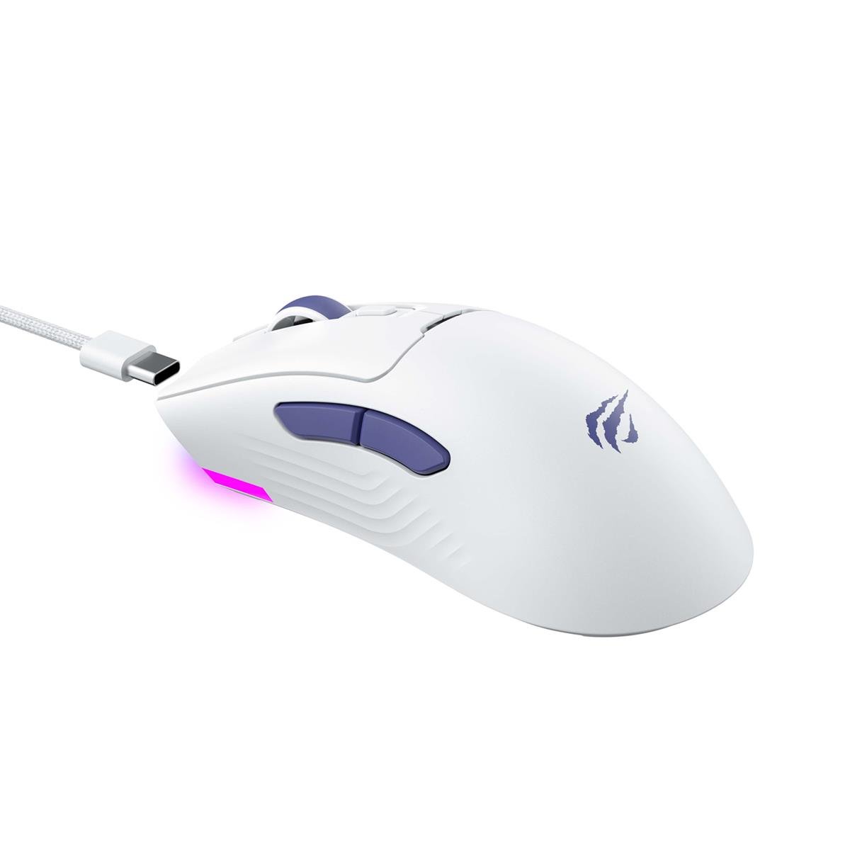 Havit Gamenote MS966WB RGB Wireless Gaming Mouse 4 Modlu - Beyaz