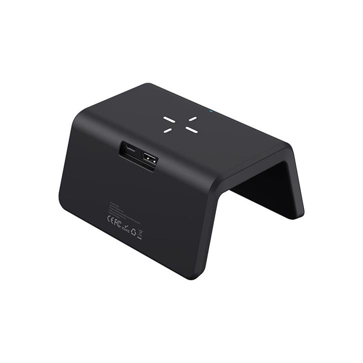 Havit W320 Hızlı Wireless Şarj, Saat ve Gece Lambası (Fast 15W)