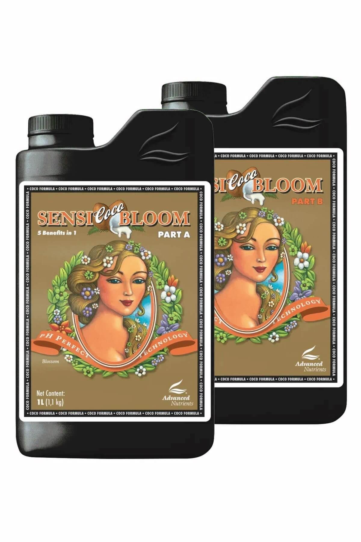 Advanced Nutrients Sensi Coco Bloom Part A-B PH Perfect 1 Litre Bitki Besini | GrowSanat