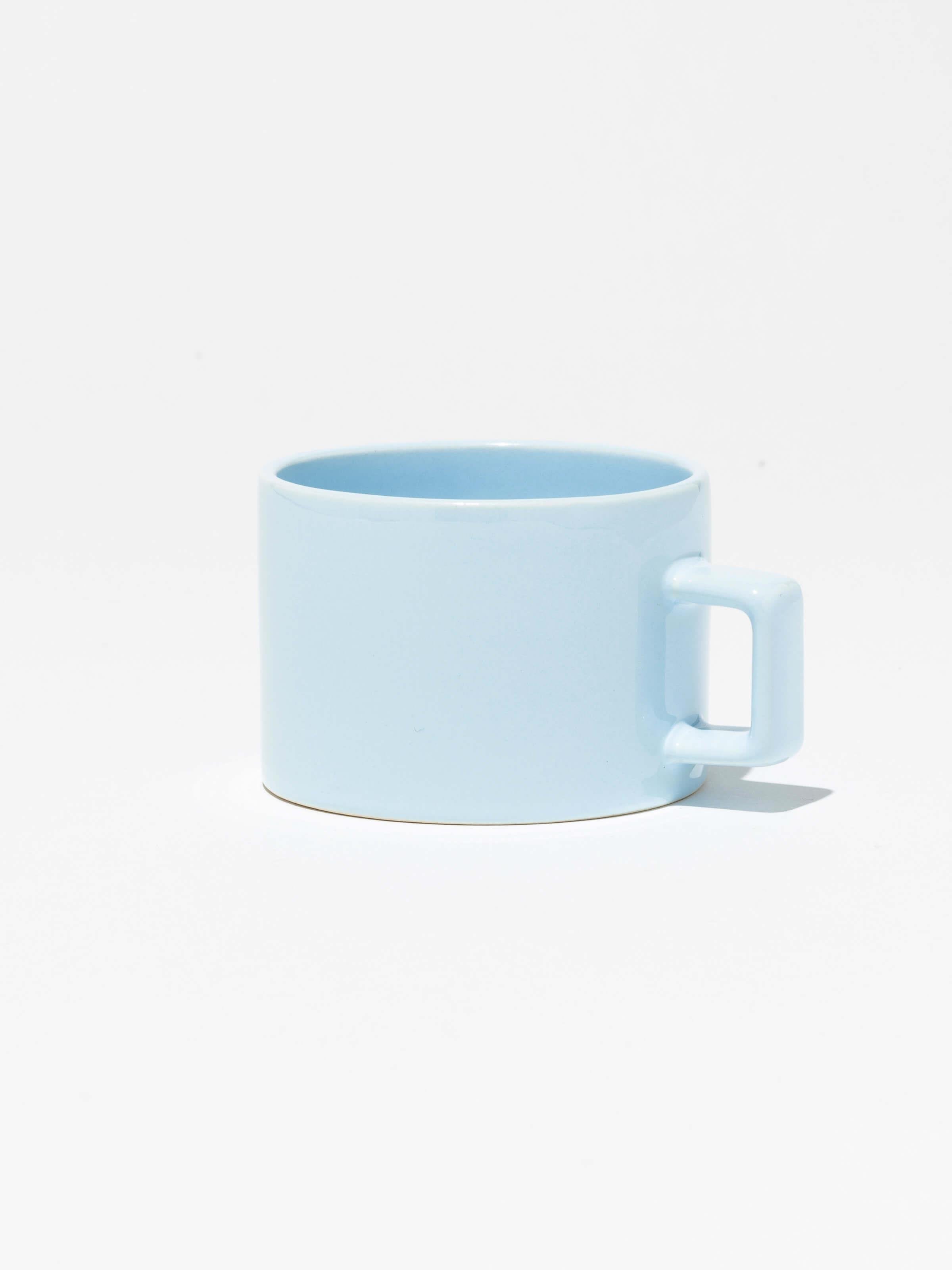 Pastel Mavi Nescafe Fincanı