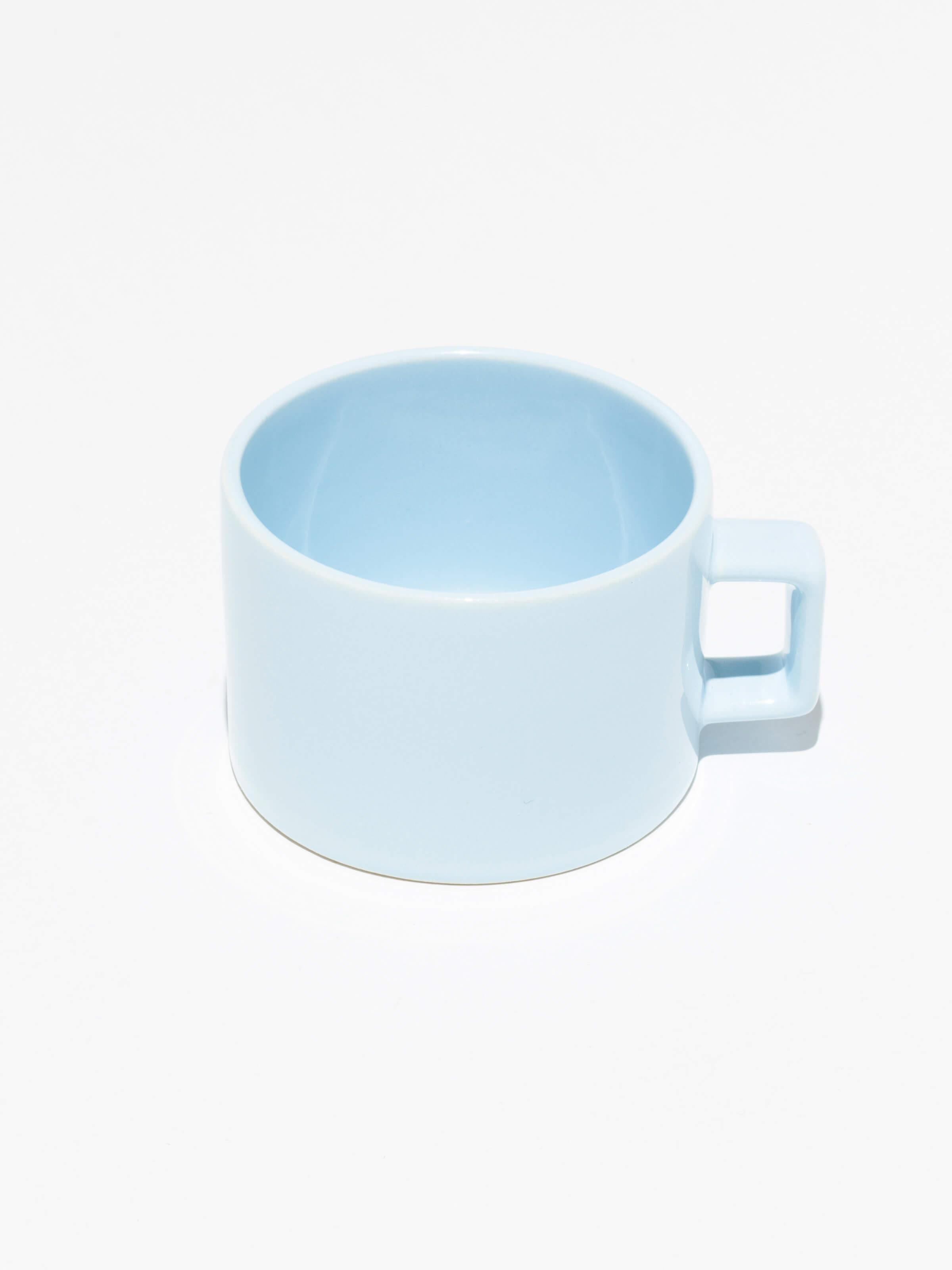 Pastel Mavi Nescafe Fincanı